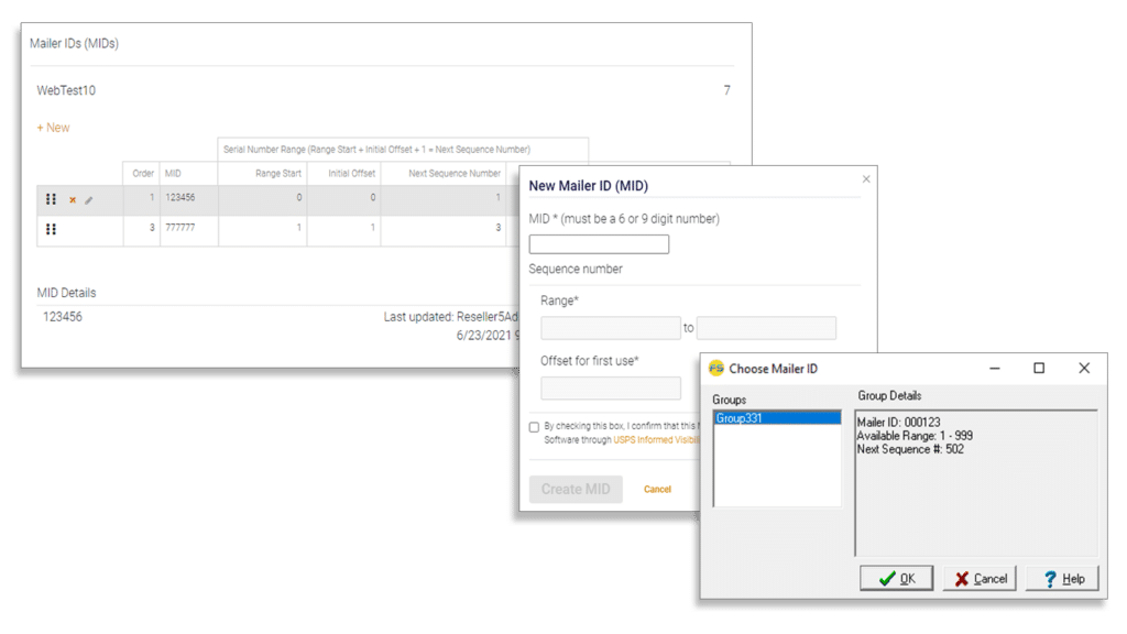 Track N Trace®: Custom Mailer ID (MID) Tracking Option - BCC Software - A BlueCrest Company